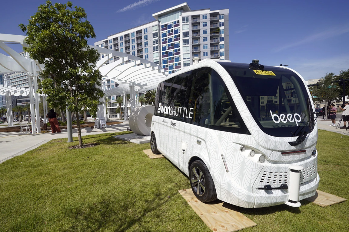 USA-buss uten sjåfør - Way2Go